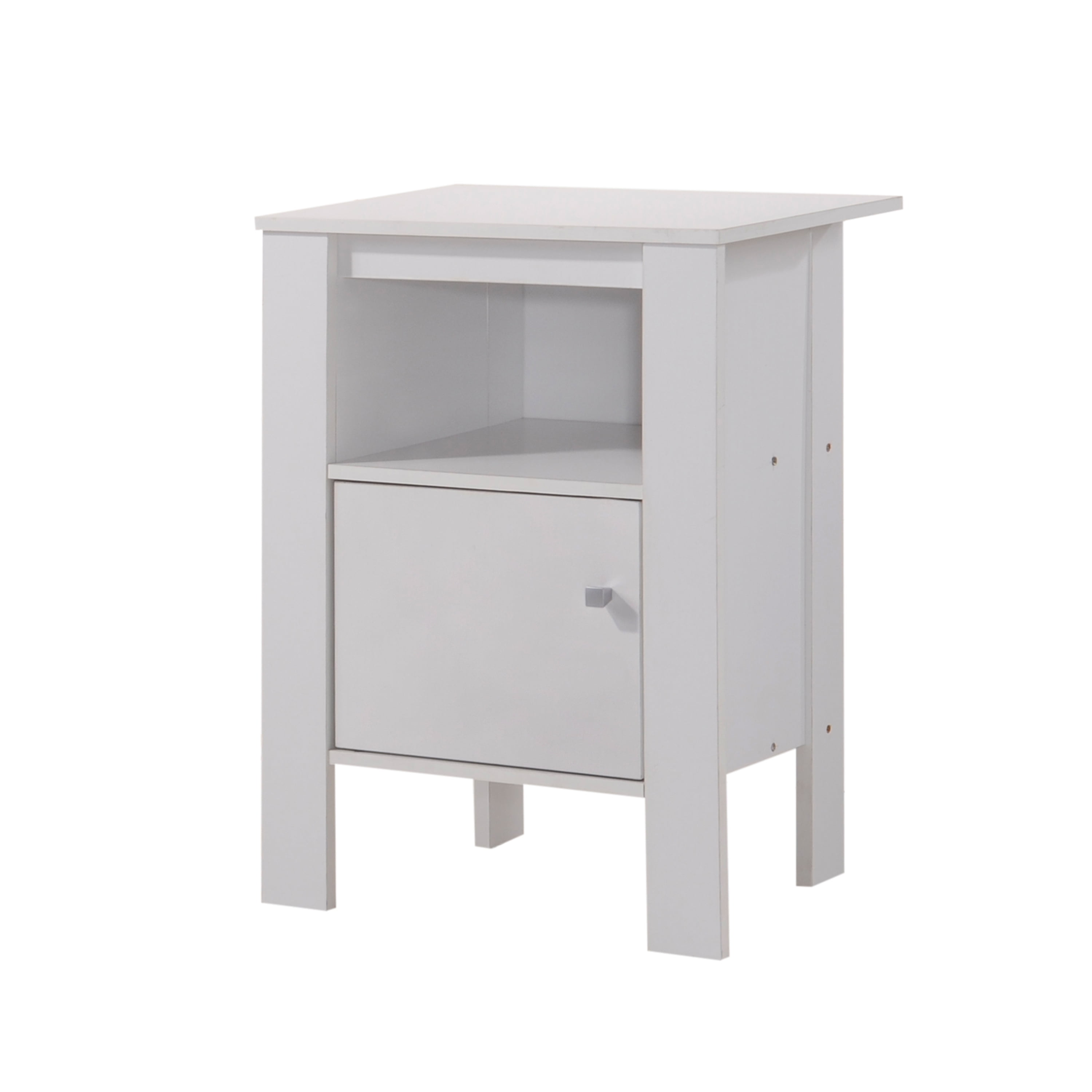 Furniture of America Slinder Contemporary Multi-Storage Side Table ...