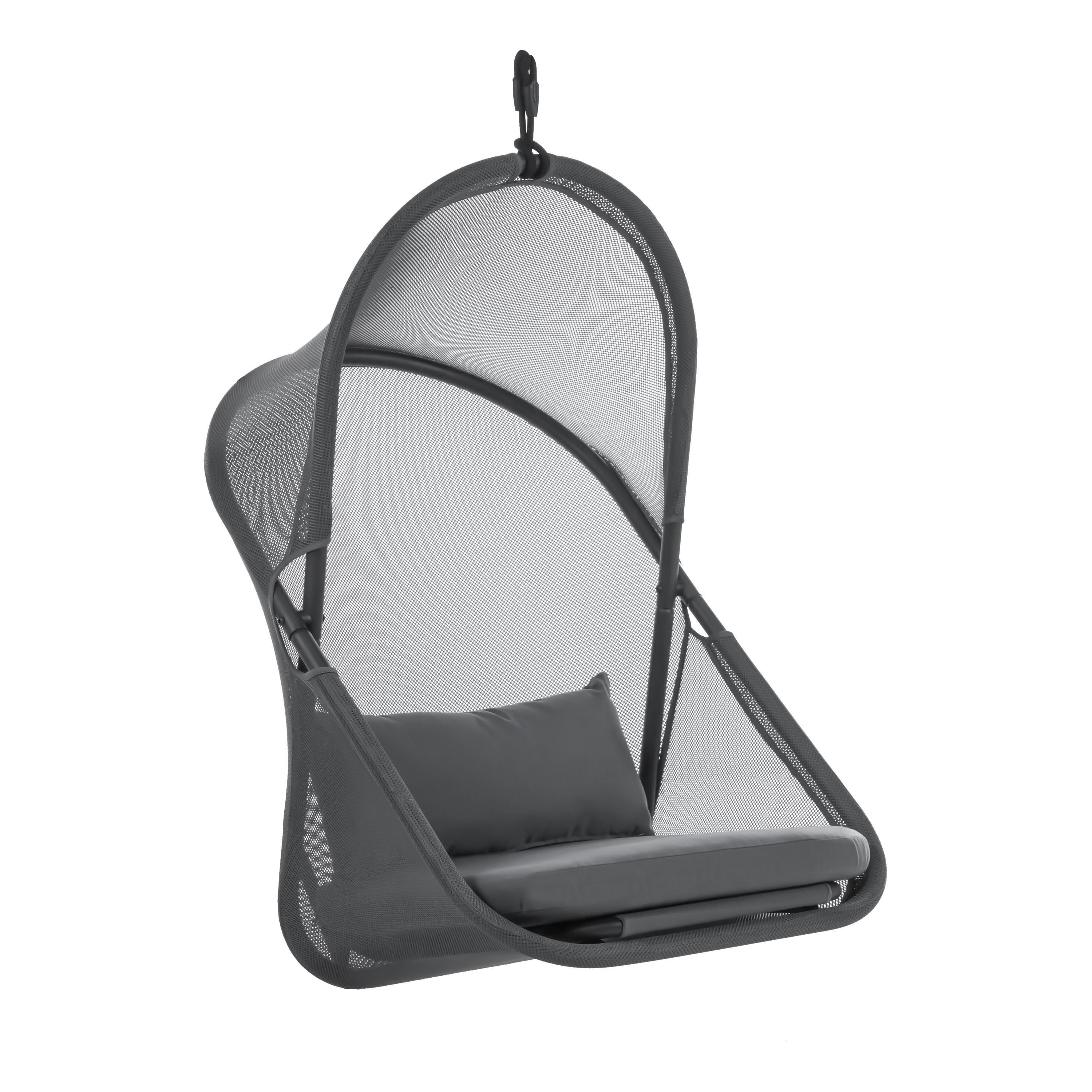 Furniture of America Sway UV-Resistant Foldable Patio Swing Chair with ...