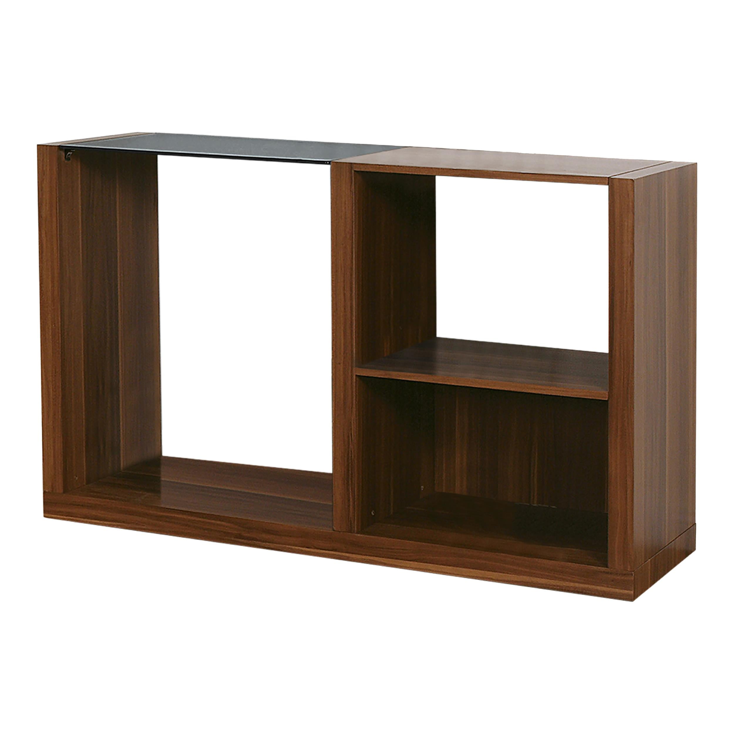 Furniture of America Trice Contemporary Wood 3-Shelf Console Table in ...