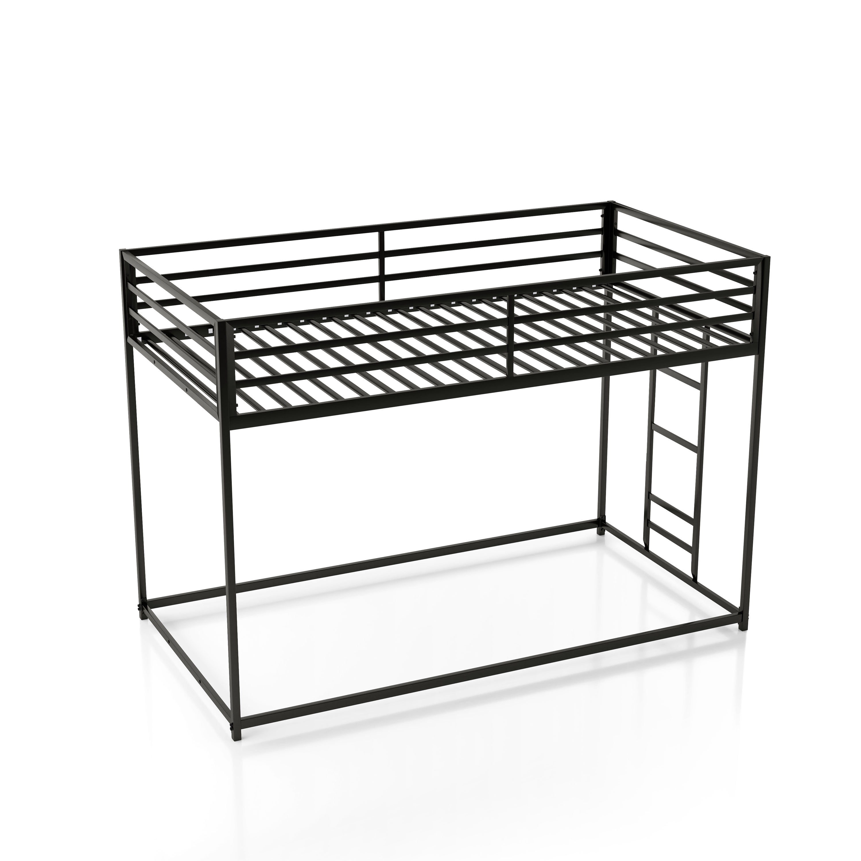 Furniture of America Veric Kids Twin over Twin Low Profile Bunk Bed ...