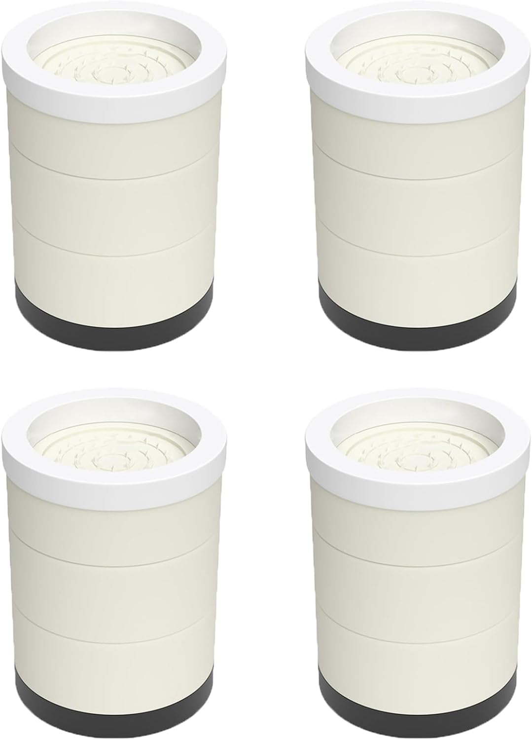 Furniture risers， 4 Pcs Sofa Risers Plastic Furniture Raisers Lifts ...