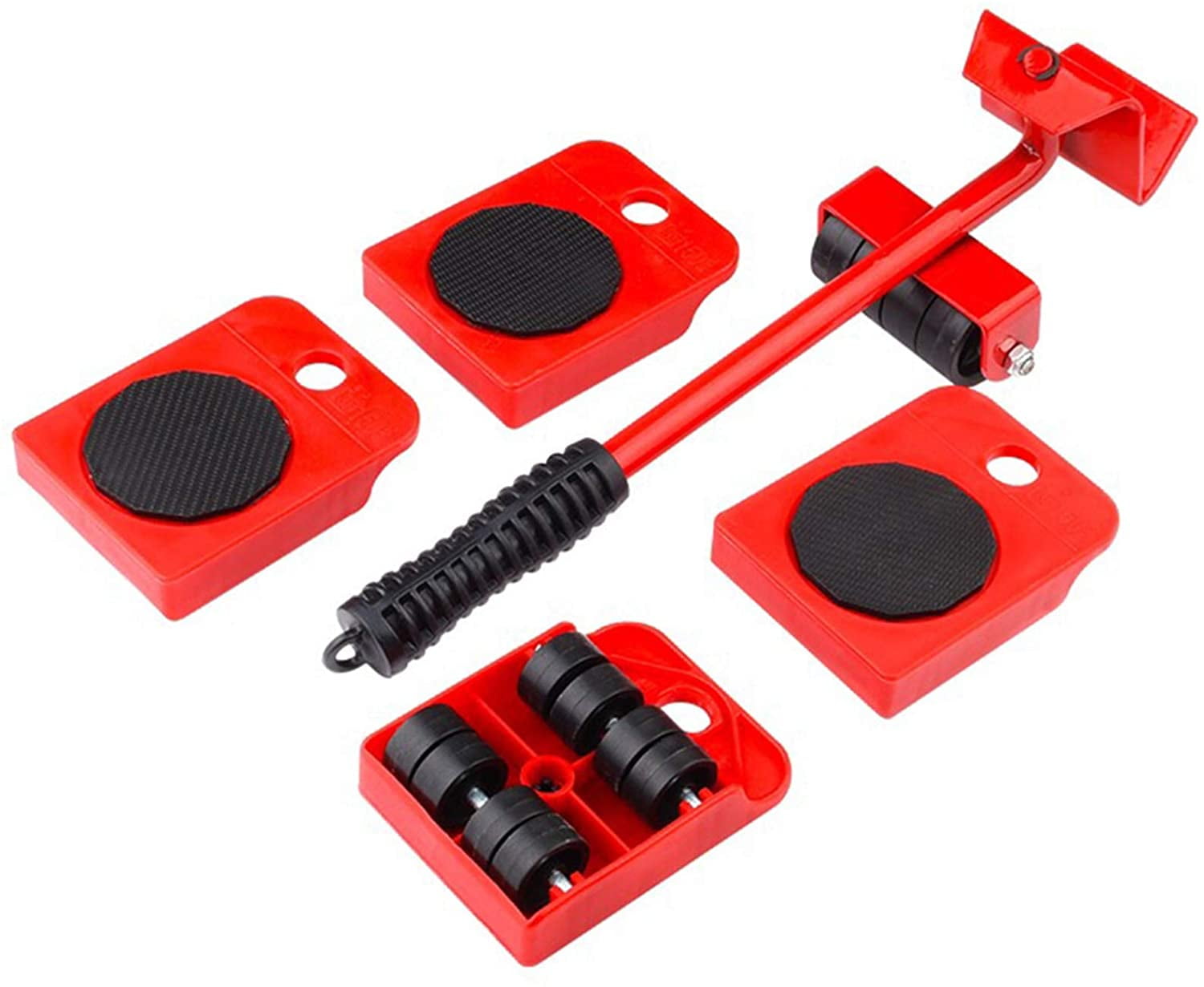Furniture transport roller set, 5 pieces, transport set furniture ...