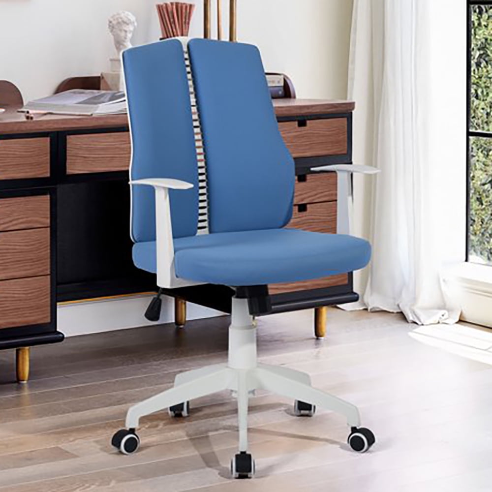 FurnitureR Ergonomic Adjustable Office Chair with Lumbar Support and ...