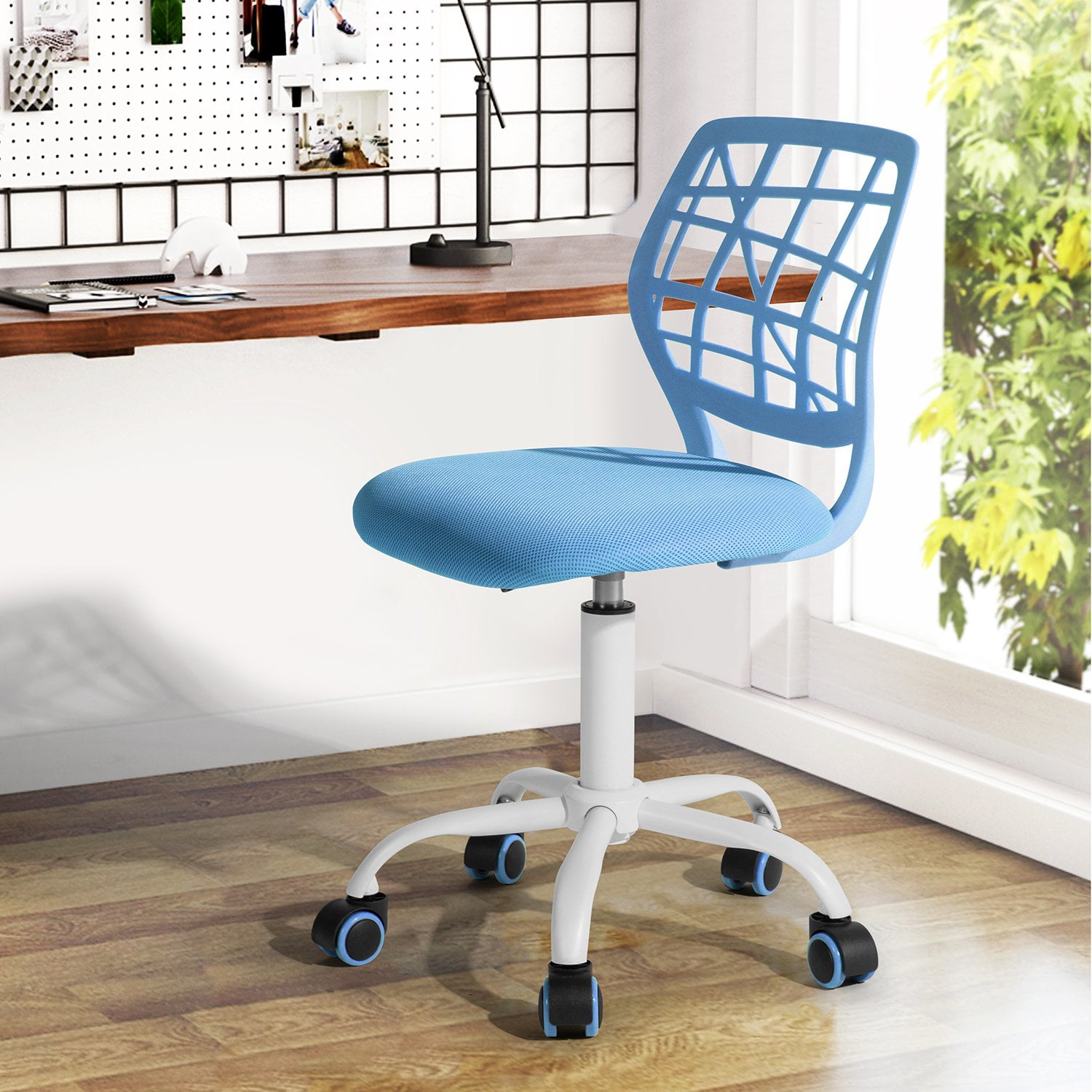 FurnitureR Office Chair Adjustable Design Kids Computer Seat Desk Task ...
