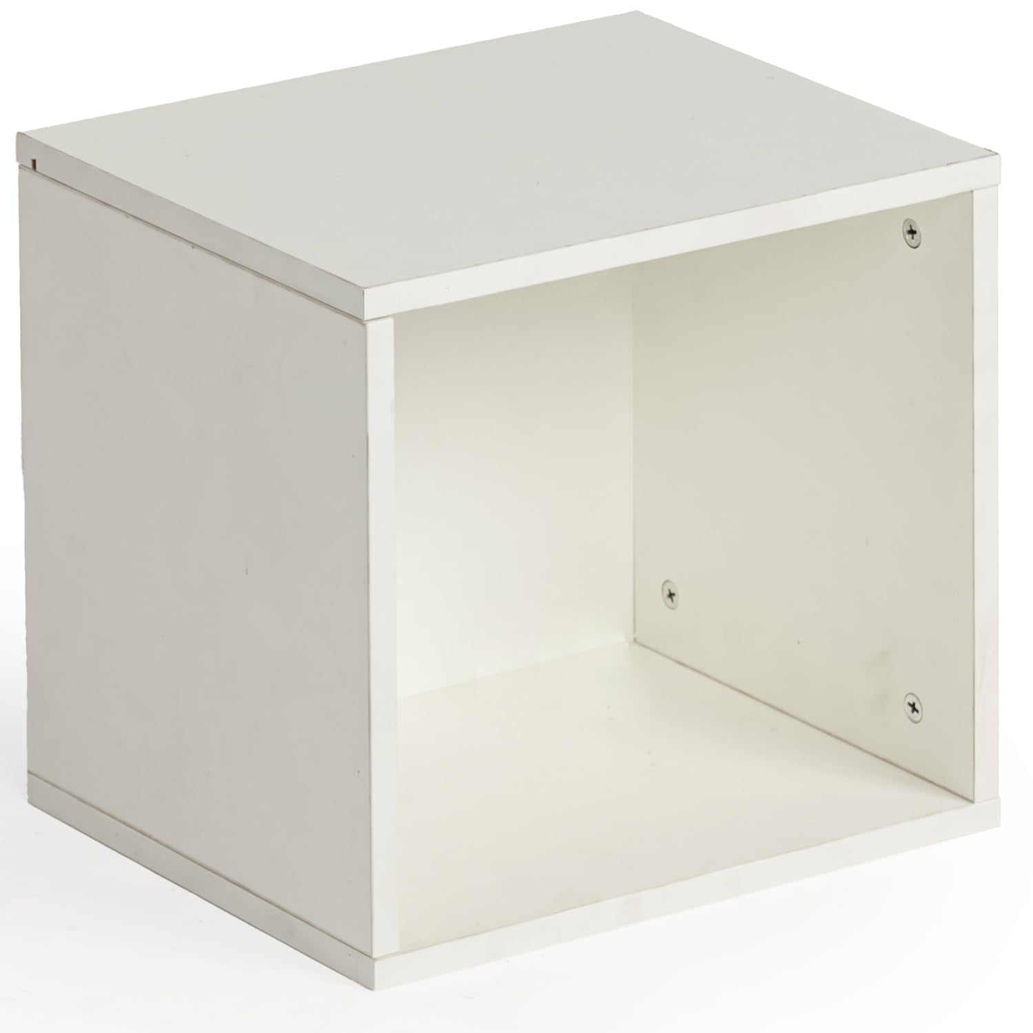 FurnitureR Stackable Cubes Shelf, DIY Cube Storage Organizer Bookshelf ...