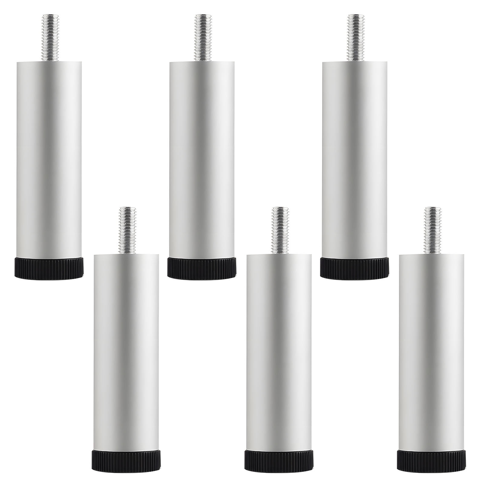 6pcs Multipurpose Bed Frame Risers 3.4 Inch Lift Nonslip Leg Extenders ...