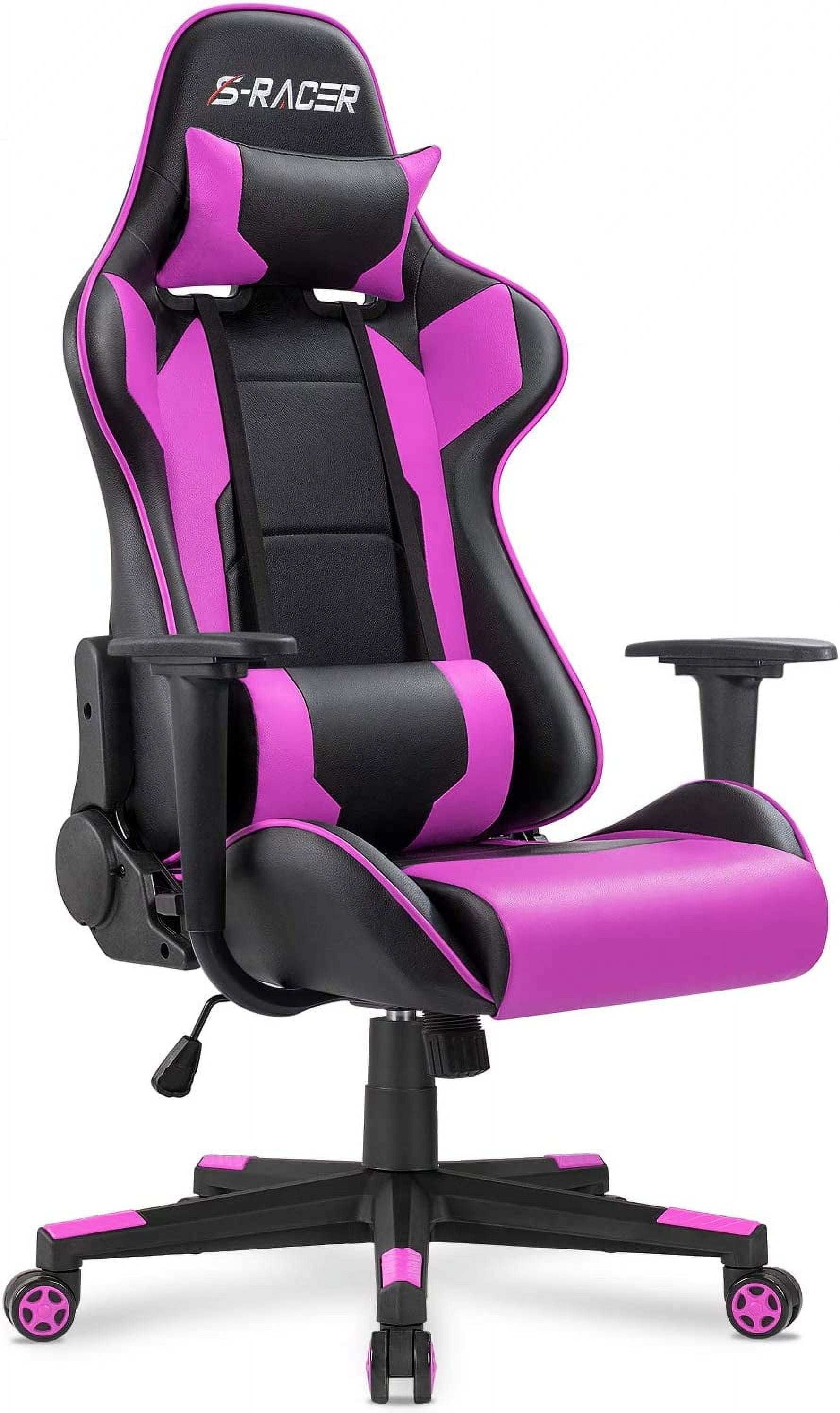 Furniwell Gaming Chair Racing Computer Chair Office Desk Chair ...