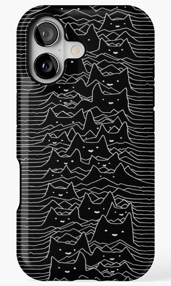 Furr Division Cat Punk Music Parody Phone Case for iPhone 17 16 15 14 ...