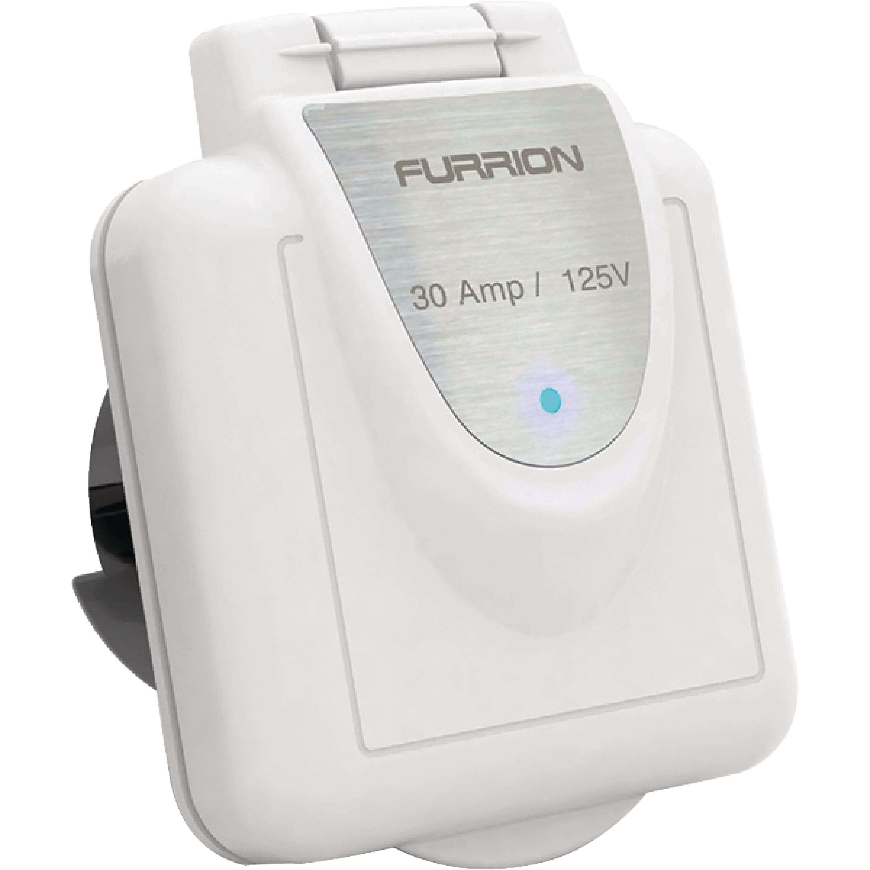 Furrion 30A Square RV Power Inlet with Powersmart Technology - Walmart.com