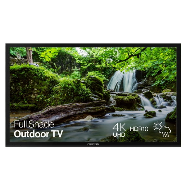 Furrion Aurora 65-inch Full Shade Outdoor TV (2021 Model)- Weatherproof, 4K UHD HDR LED Outdoor ...