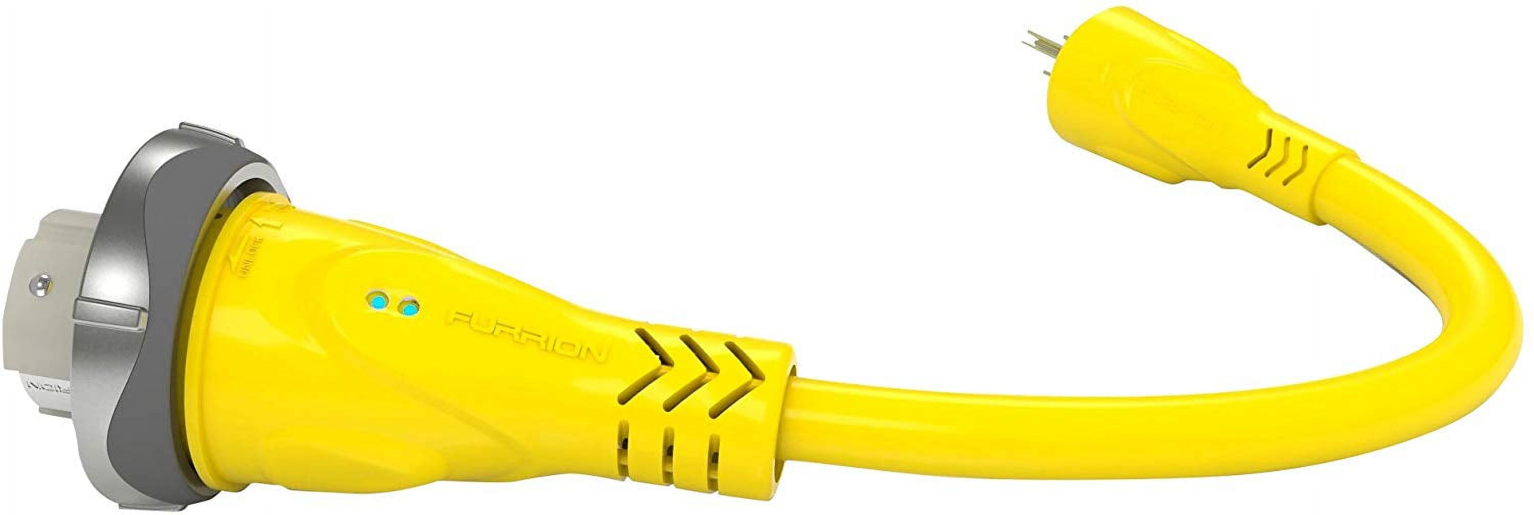 Furrion FP5515-SY Yellow Standard Pigtail Adapter 50A 125/250V ...