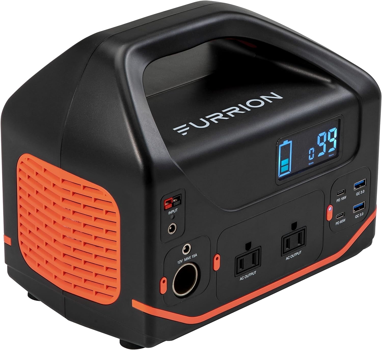 Furrion Trekker 500W Portable Power Station - 555Wh Lithium-Ion Battery ...