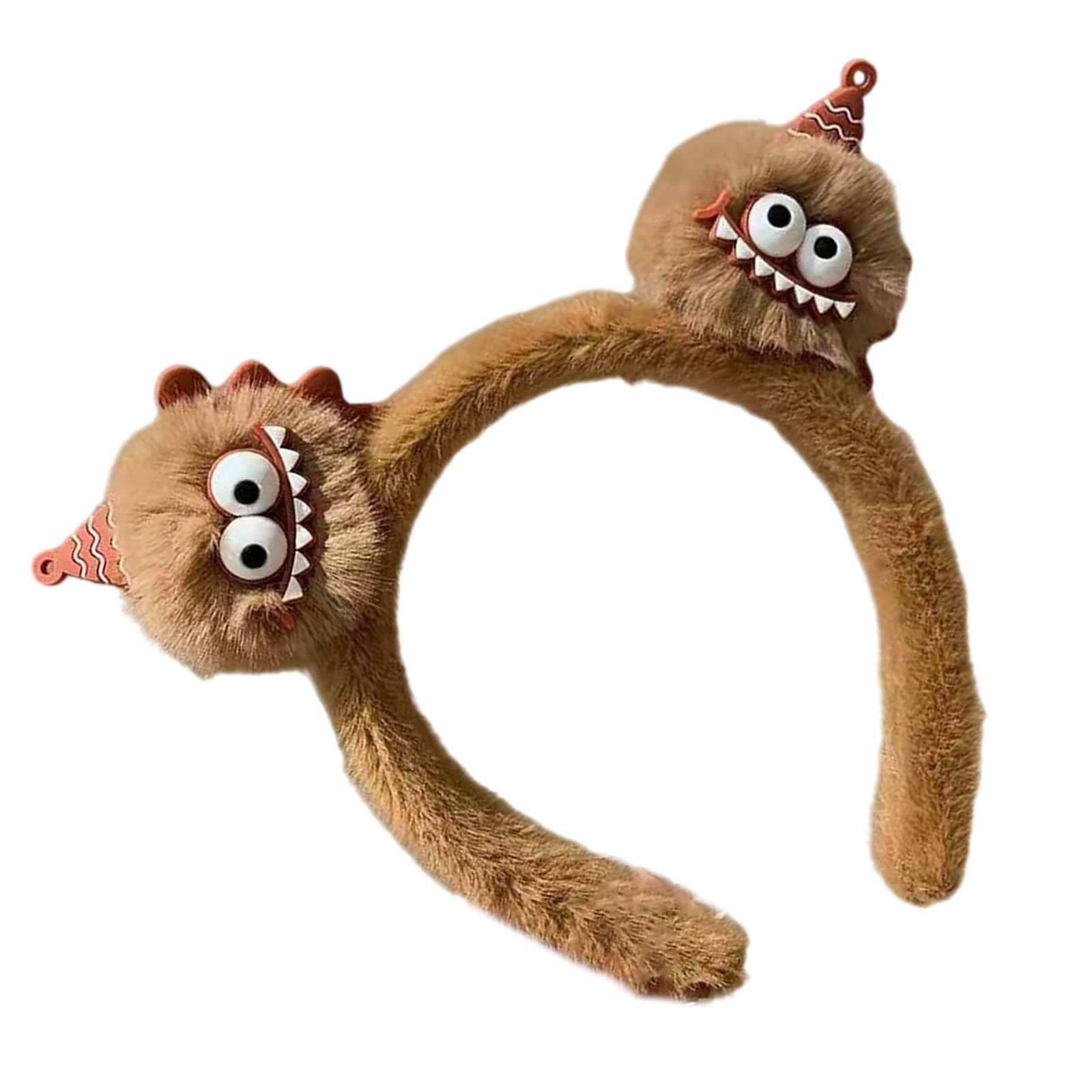 Furry 3D Hairhoop Cartoon Plush Hairband for Music Festival Female ...