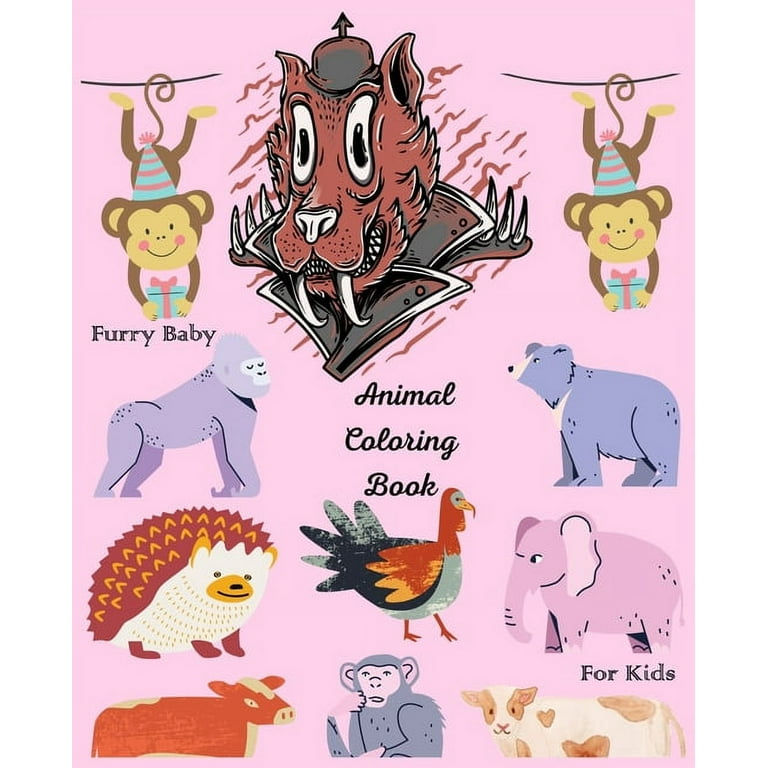 furry coloring book