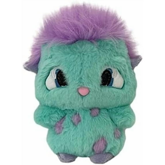 Furry Bibble Plushies 9.8", Purple Hair Kawaii Chubby Elf Plush Doll ...