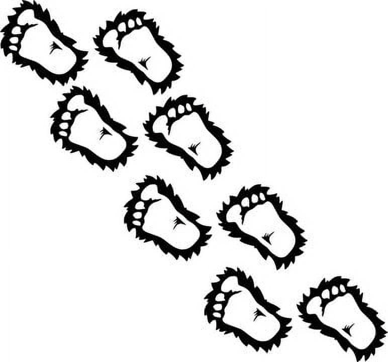 Pictures Of Bigfoot Footprints