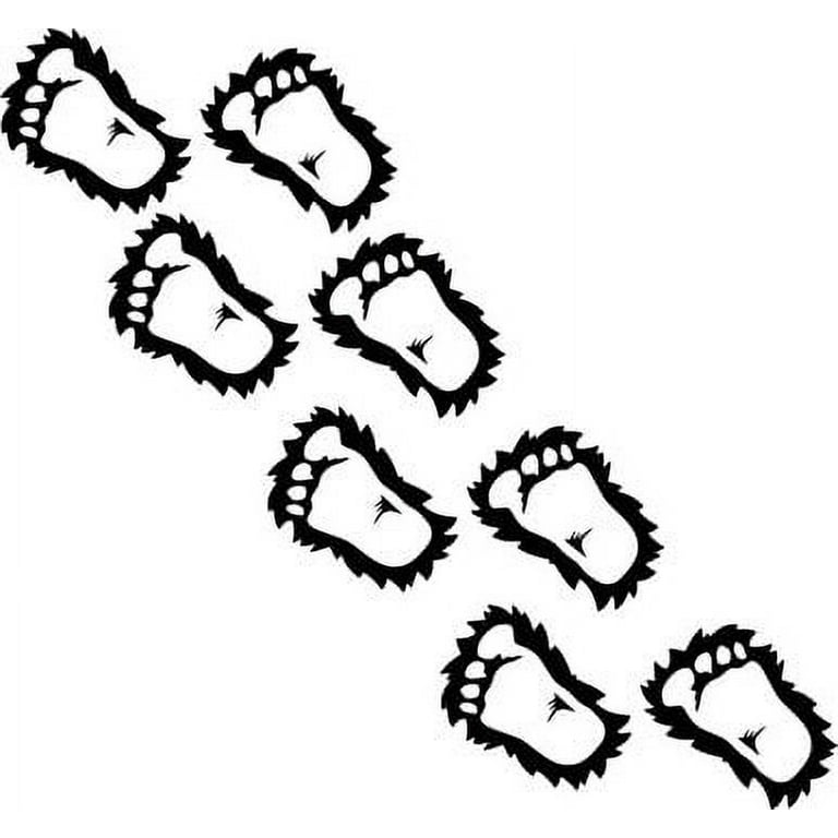 Real Sasquatch Footprints