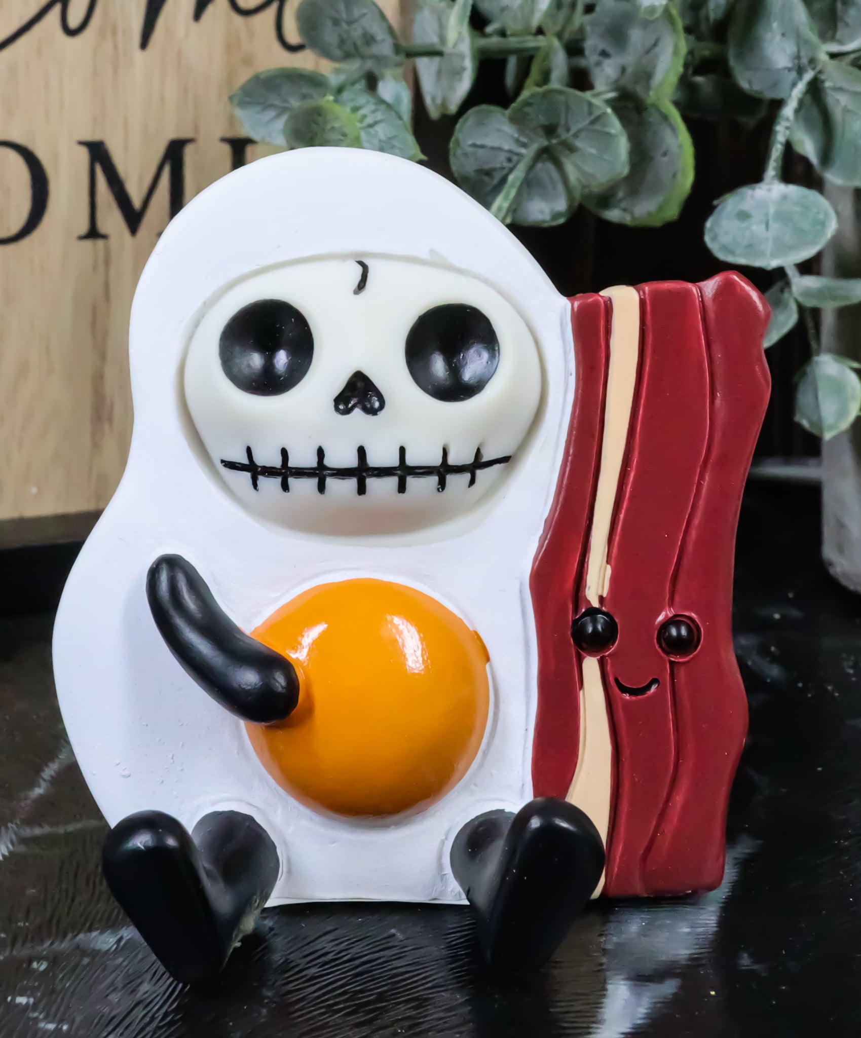 Furry Bones Breakfast Sunny Side Up Egg And Bacon Skeleton Furrybones ...