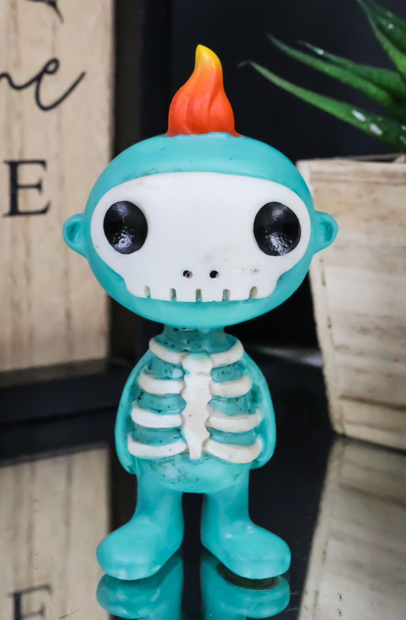 Furry Bones Chadow Skeleton Baby With Skeletal Ribcage And Flame Head ...
