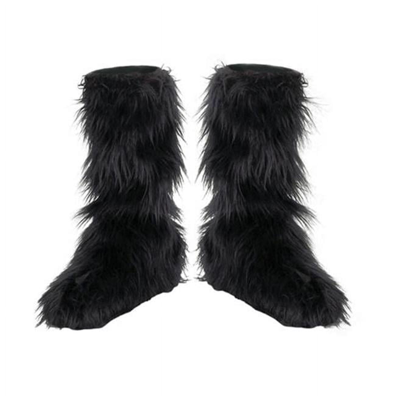 Furry Boot Covers - Brown - Child Size - Walmart.com