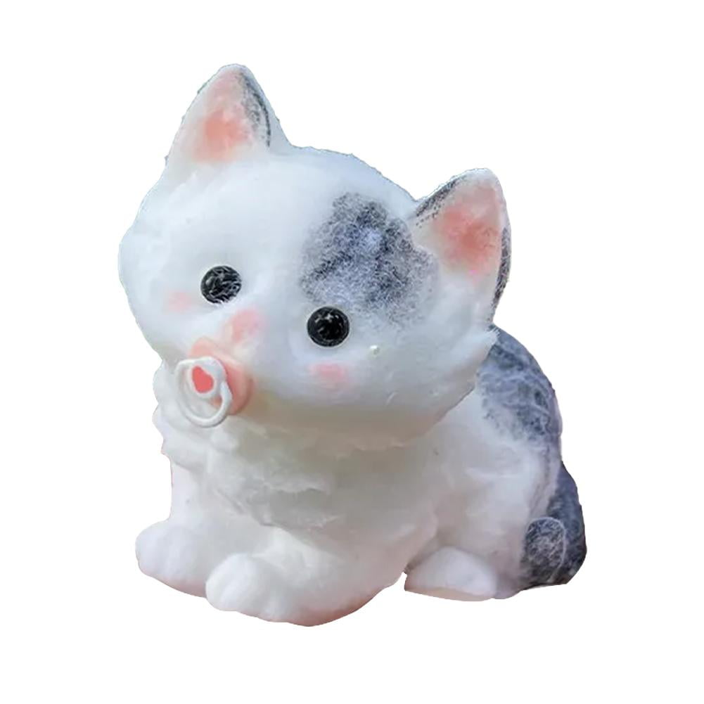 Furry Cat Stress Relieve Decompression Anti Stress Toy Toys cat Cute ...