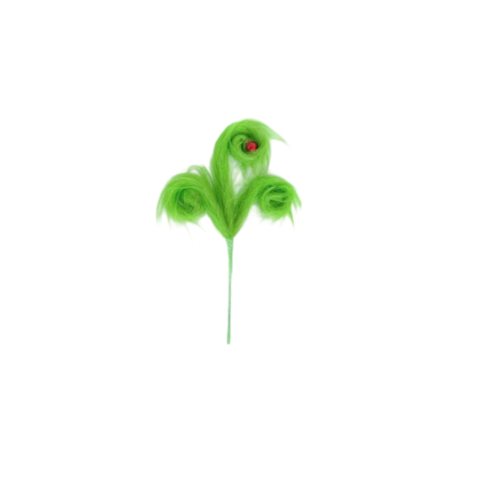 Furry Christmas Tree Picks 16 Inch Furry Spiral Curly Sprays Stems ...