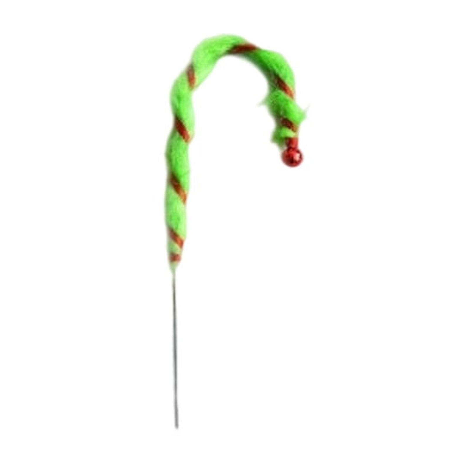 Furry Christmas Tree Picks 16 Inch Furry Spiral Curly Sprays Stems ...