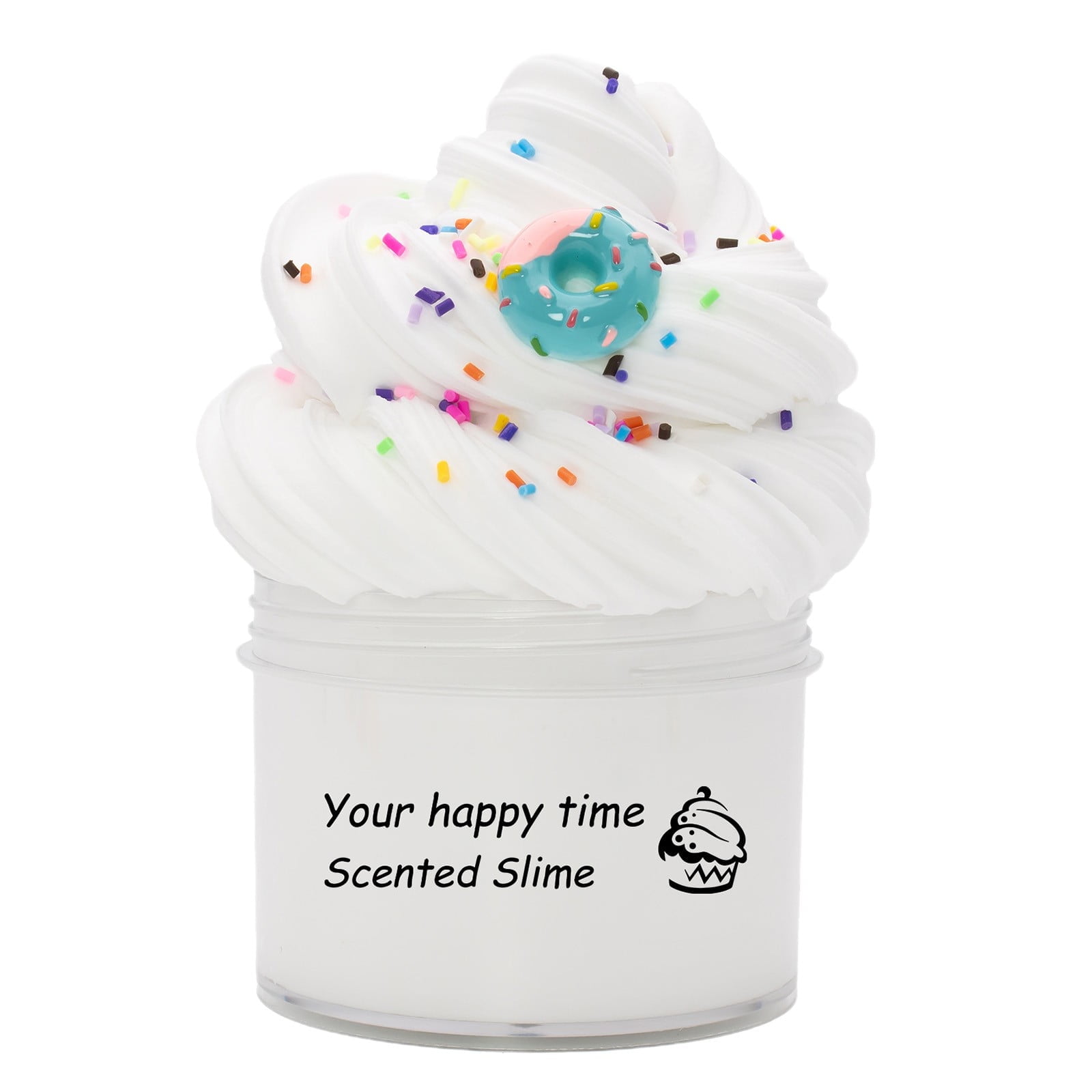 Furry Cloud Slime Kit - Non-Settling Stretchy Putty with DIY ...