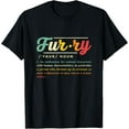 Furry Definition Fursuit Fursona Cosplayer Proud Furries T-Shirt ...