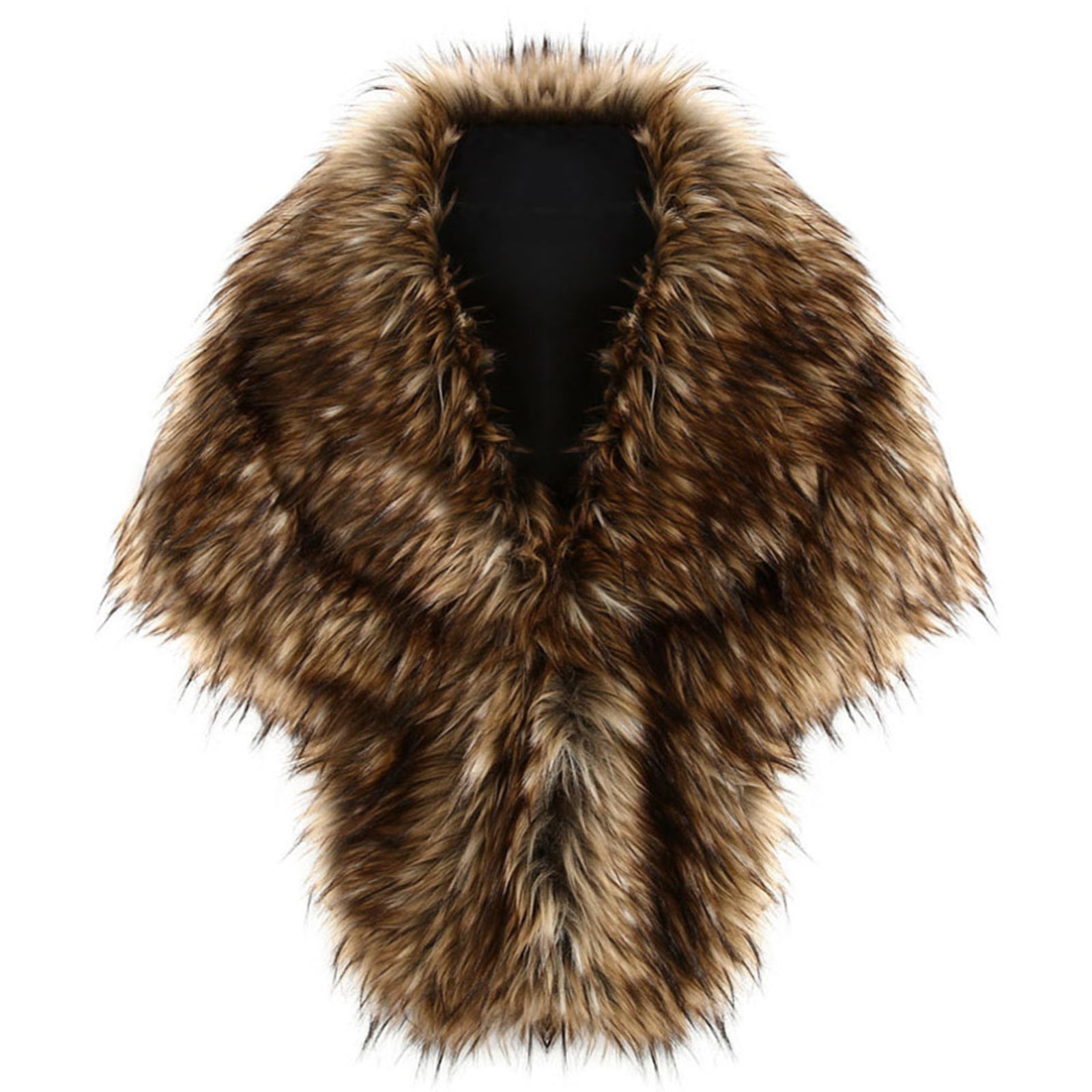 Furry Faux Furs Shawl Wrap for Theme Event Elegant Dress Shoulder Wrap ...