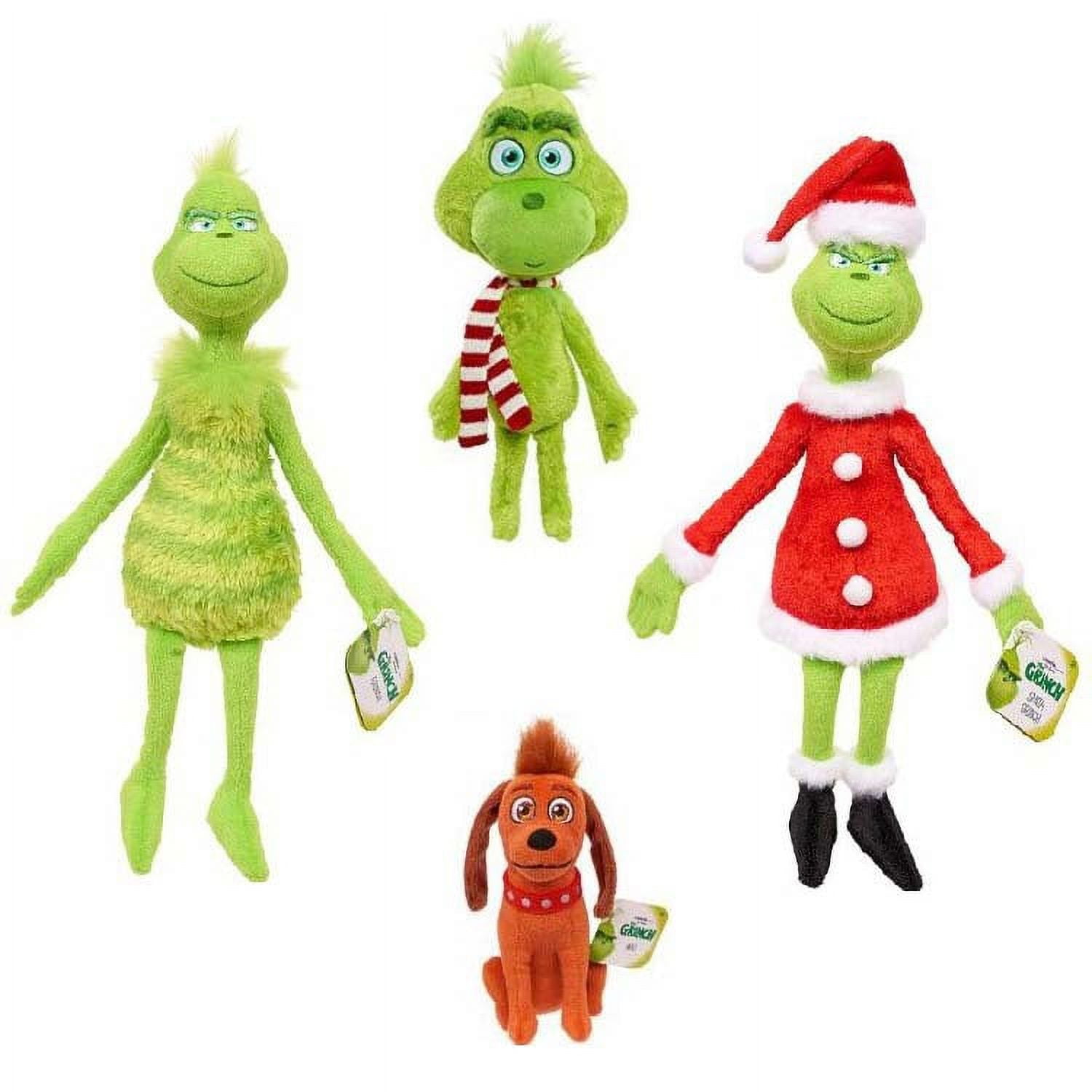 Furry Grinch Stuffed Toy Grinch Doll Soft Polyester Plush Great Gift ...
