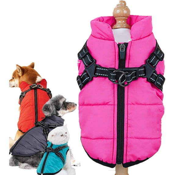 Furry King Dog Winter Coat, 3 in 1 Winter Jacket with Waterproof ...