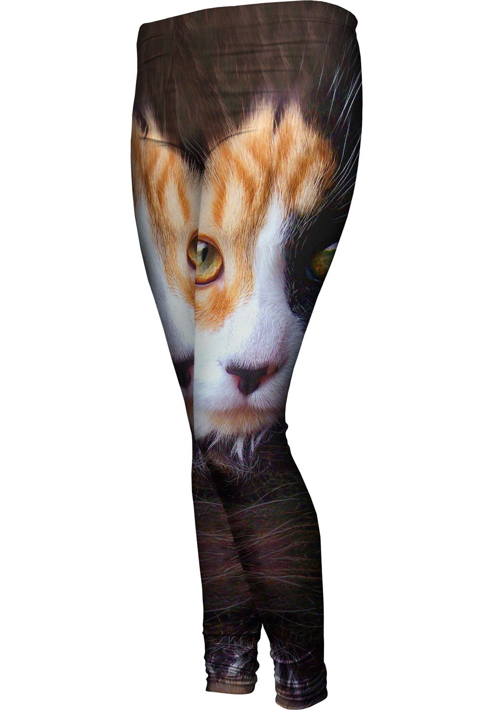Furry Kitty Cat Face Leggings - Walmart.com