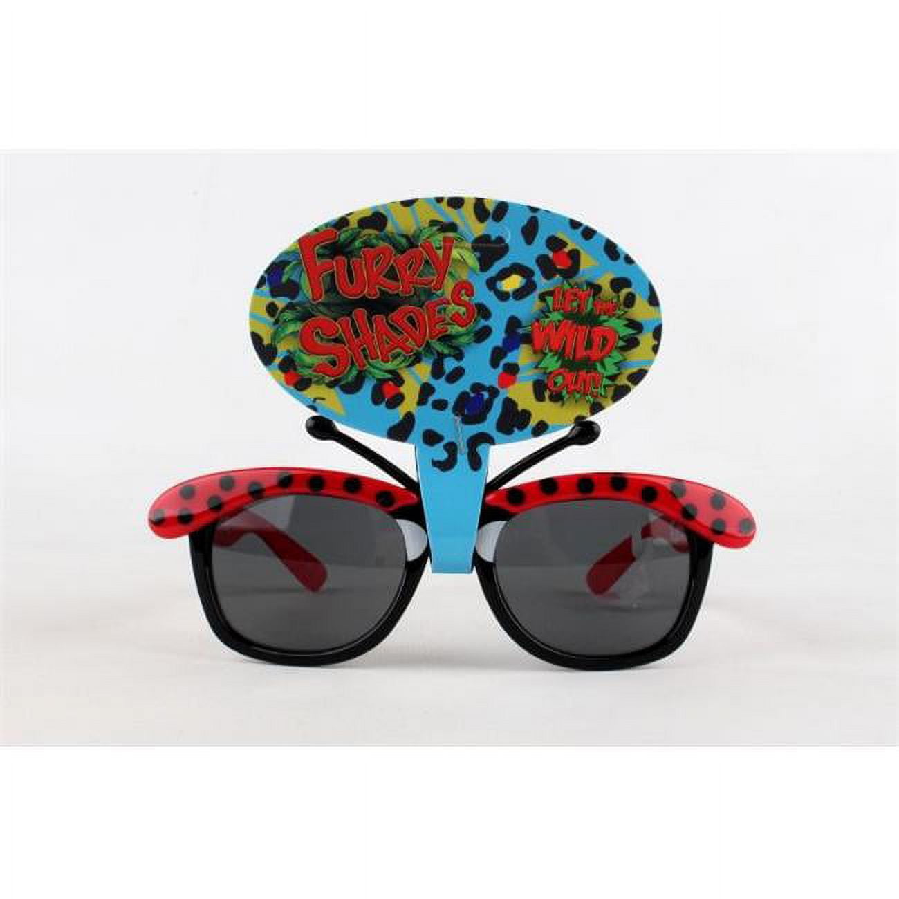 Furry Lady Bug Sunglasses - Walmart.com