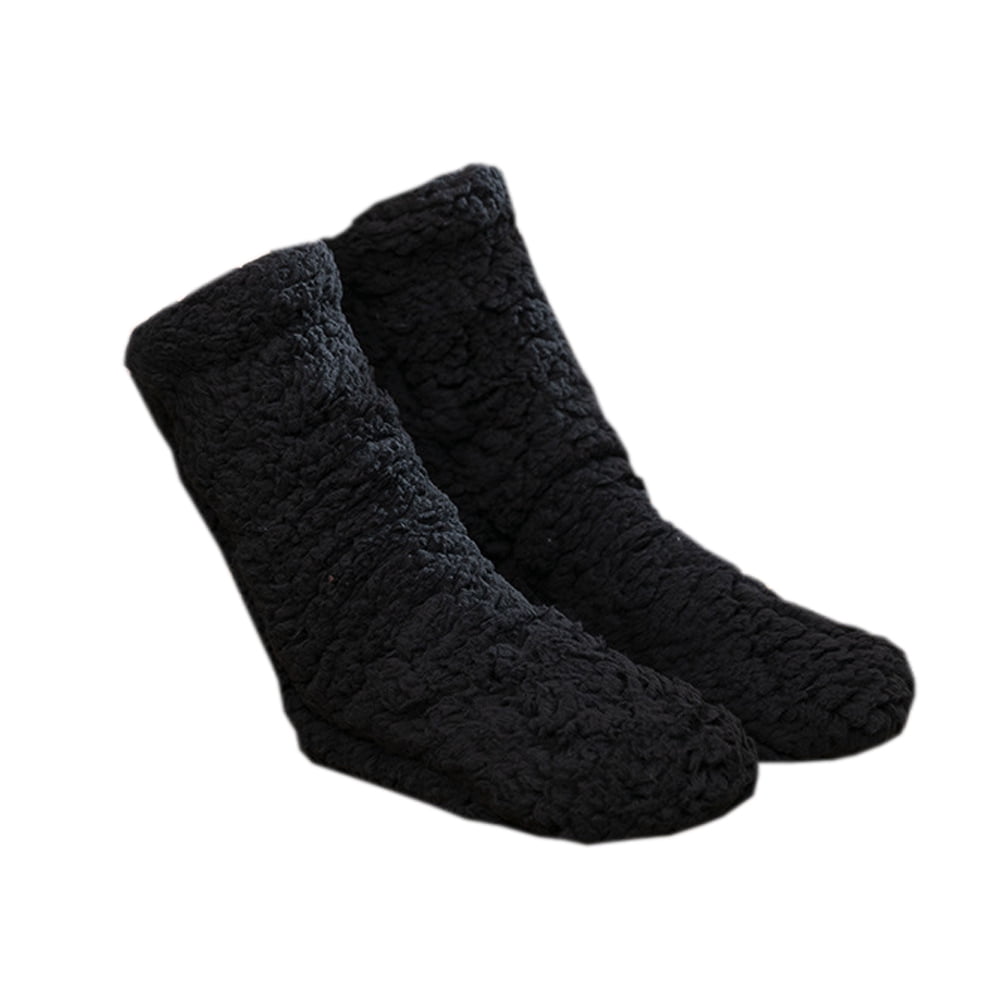 Furry Leg Warmers over Knee High Fuzzy Socks Plush Slipper Stockings ...