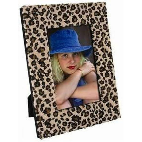 Furry Leopard Animal Print 4" x 6" Picture Frames - Pack of 12 ...