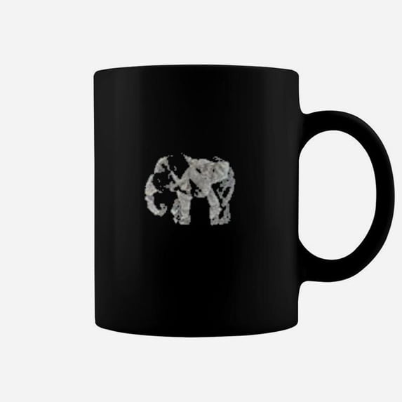 Furry Mandala Elephant Coffee Mug - Walmart.com