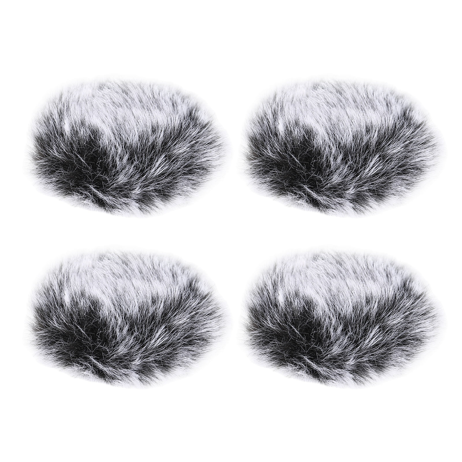 Furry Microphone Windscreen Mic Cover Windshield for Microphone Gradual ...