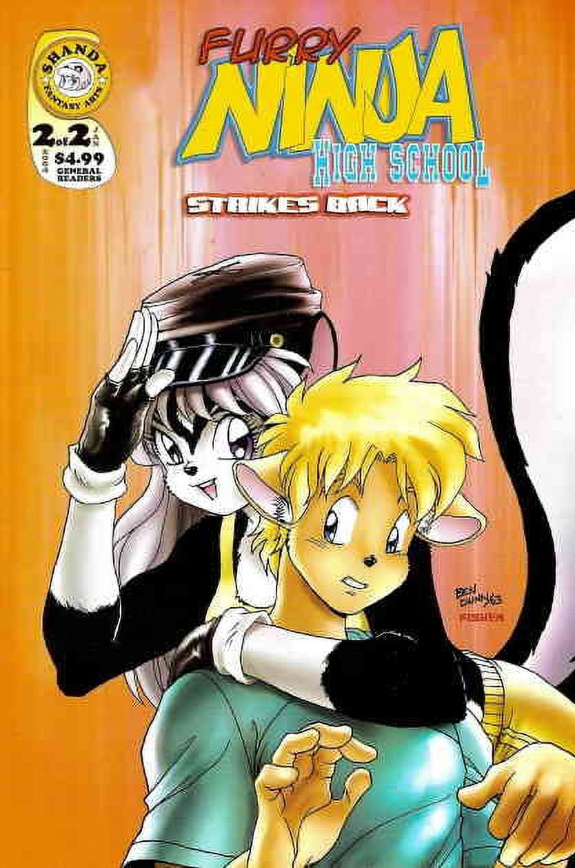 Furry Ninja High School: Strikes Back #2 VF ; Shanda Comic Book ...