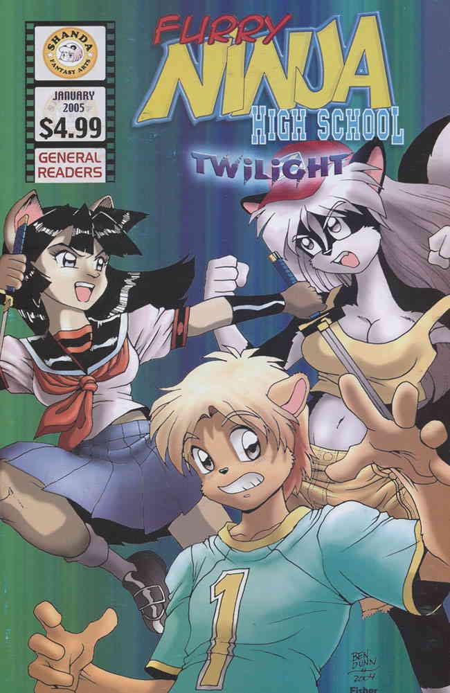 Furry Ninja High School: Twilight #1 VF ; Shanda Comic Book - Walmart.com