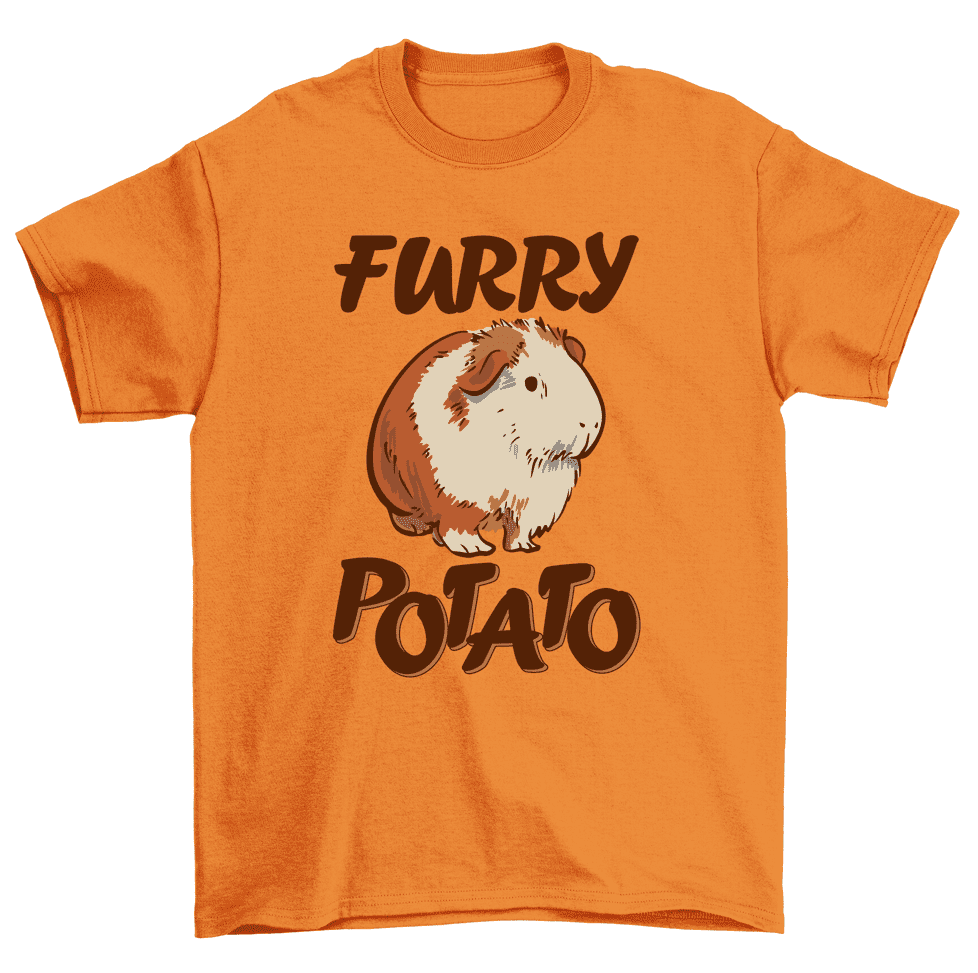 Furry Potato Cute Hamster T-Shirt Men Women Unisex - Walmart.com