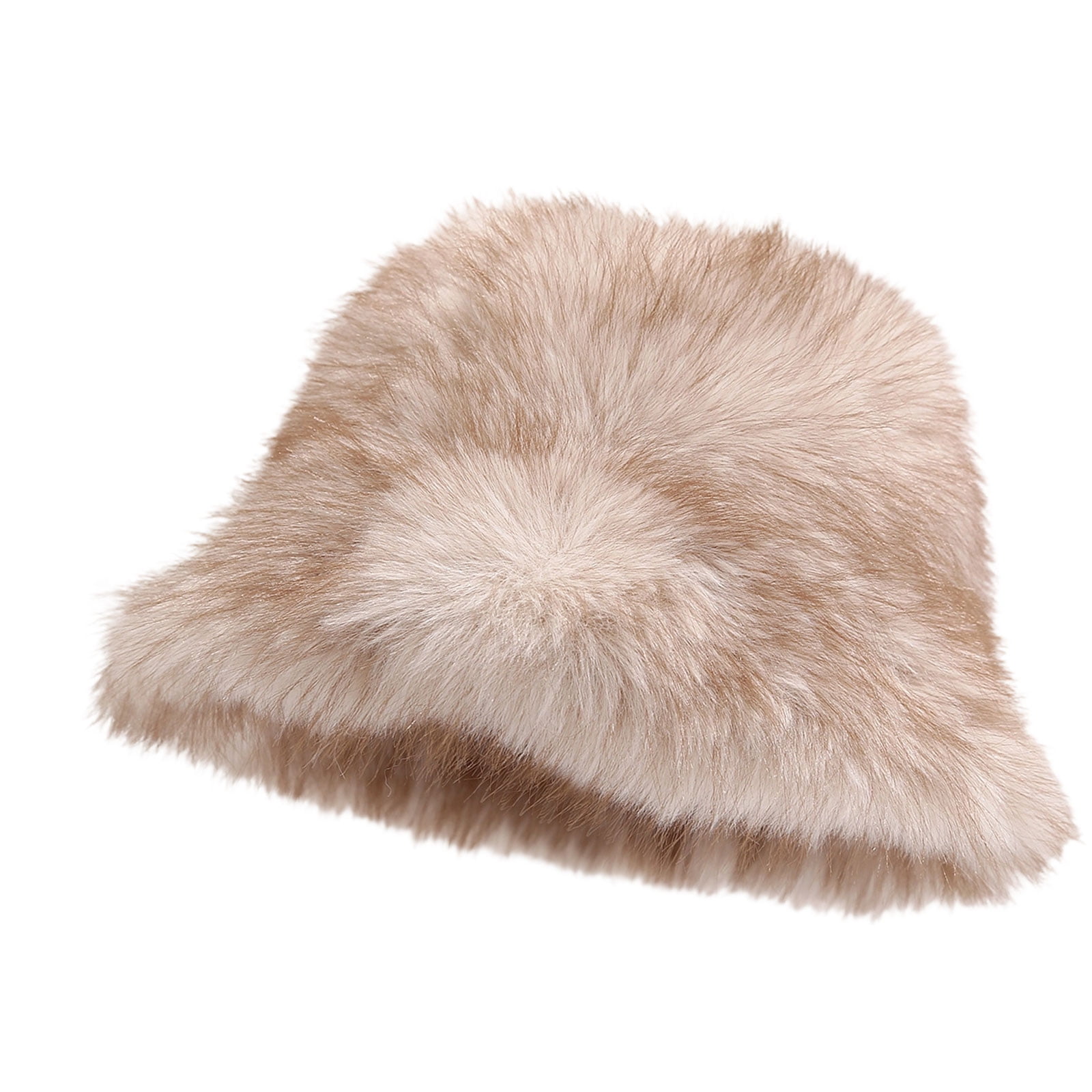 Furry Soft Ear Hat Ushanka Headwear for Women Winter Cycling Climbing ...