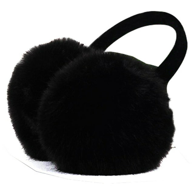 Cute Wrap Furry Winter Earmuff: Soft, Warm Ear Muffs for Women, Outdoor ...