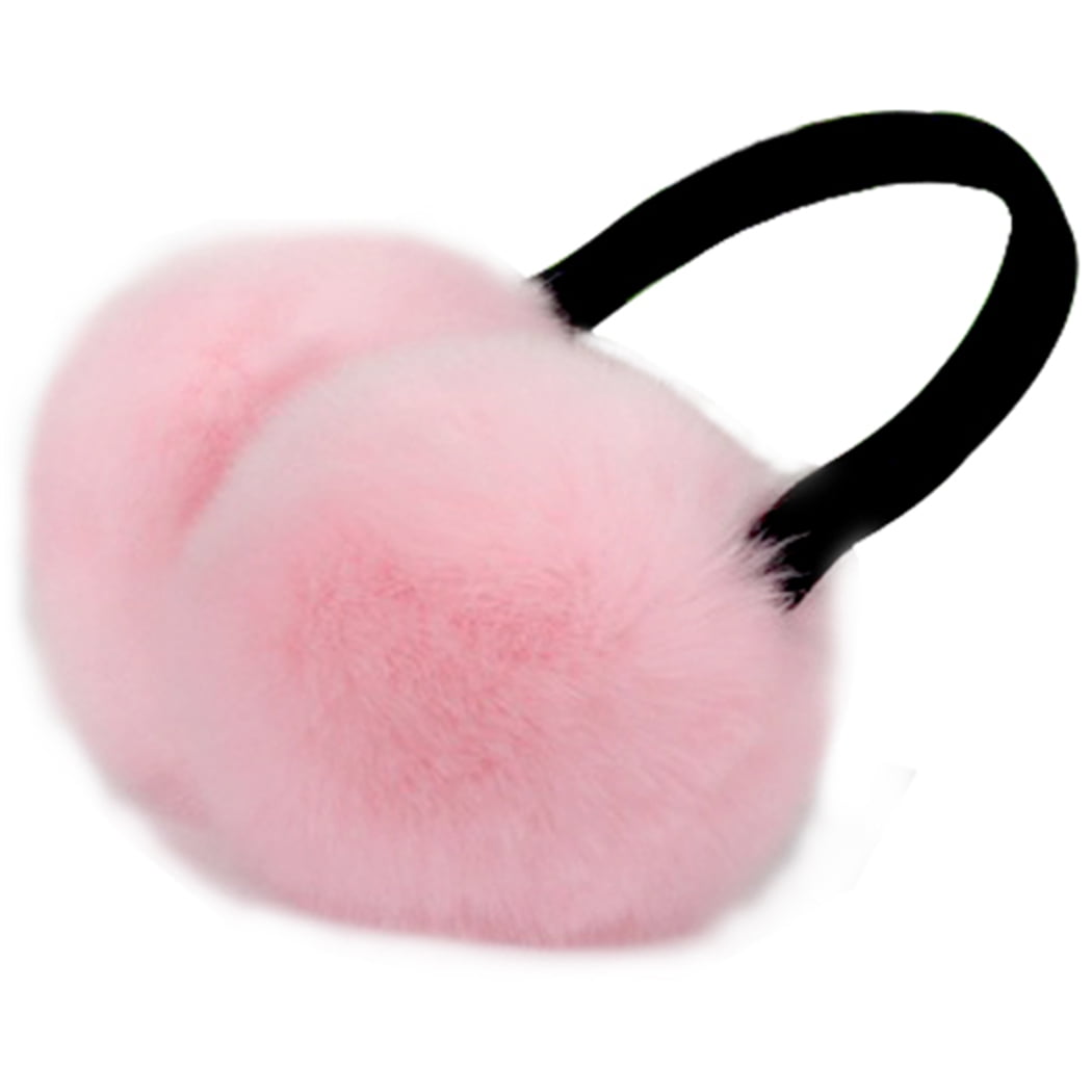 Furry Winter Earmuff Soft Warm Ear Muffs Winter Cold Weather Ear Warmer ...