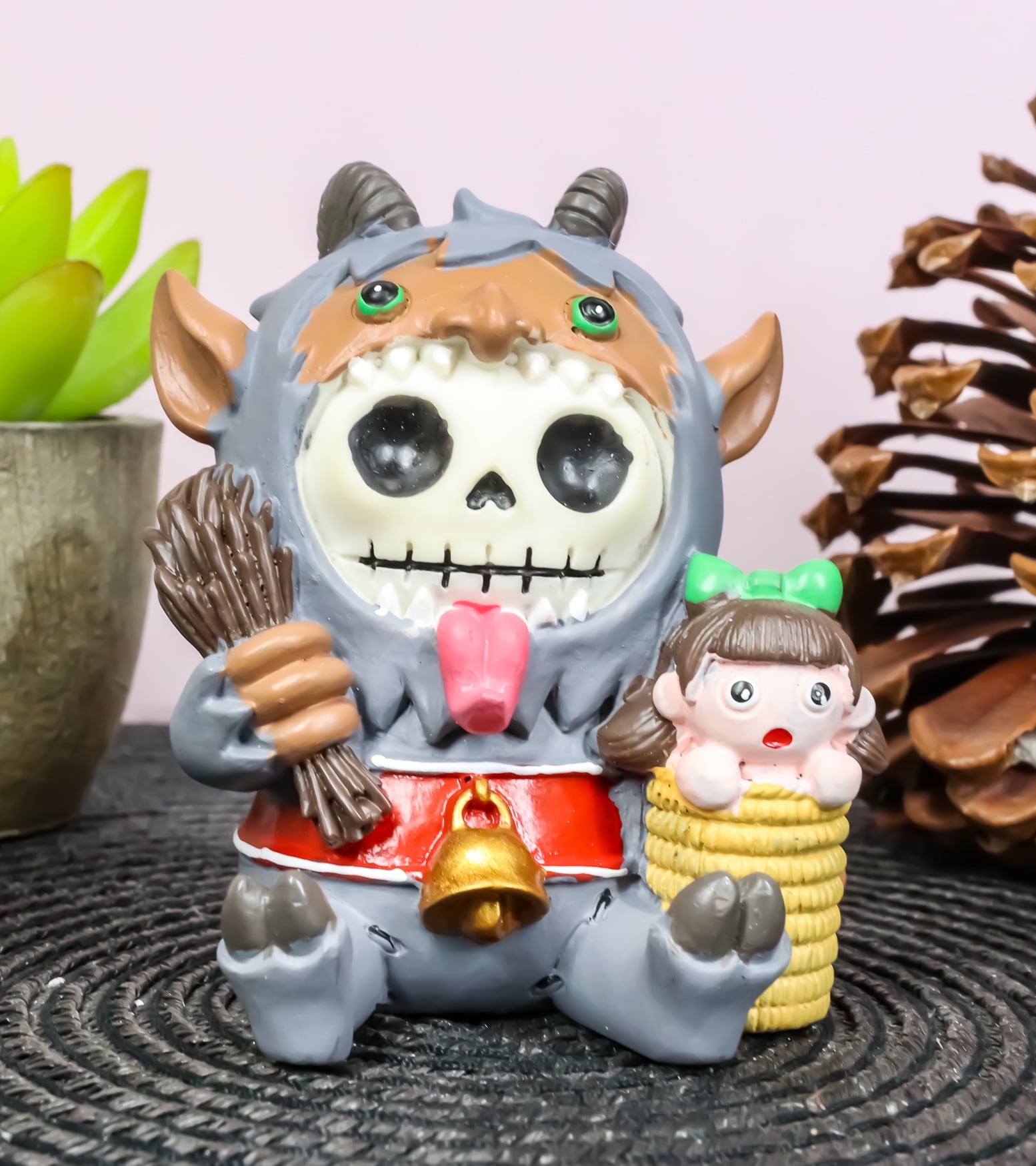 Furrybones Christmas Terror Krampus Naughty List Skeleton Furry Bones ...