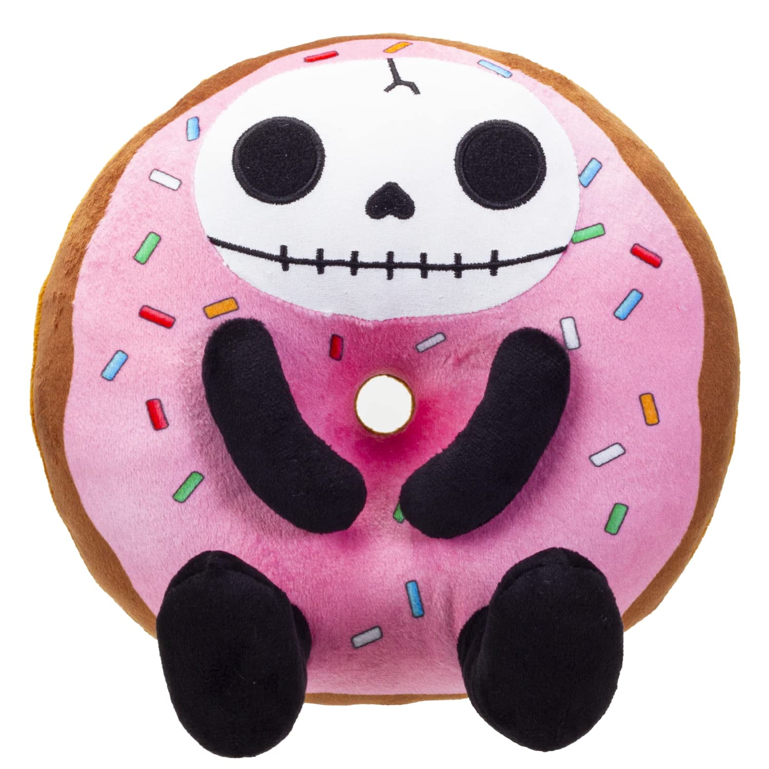 Furrybones Donatsu Sprinkled Donut Plush Collectible 10 Inch Tall Soft ...