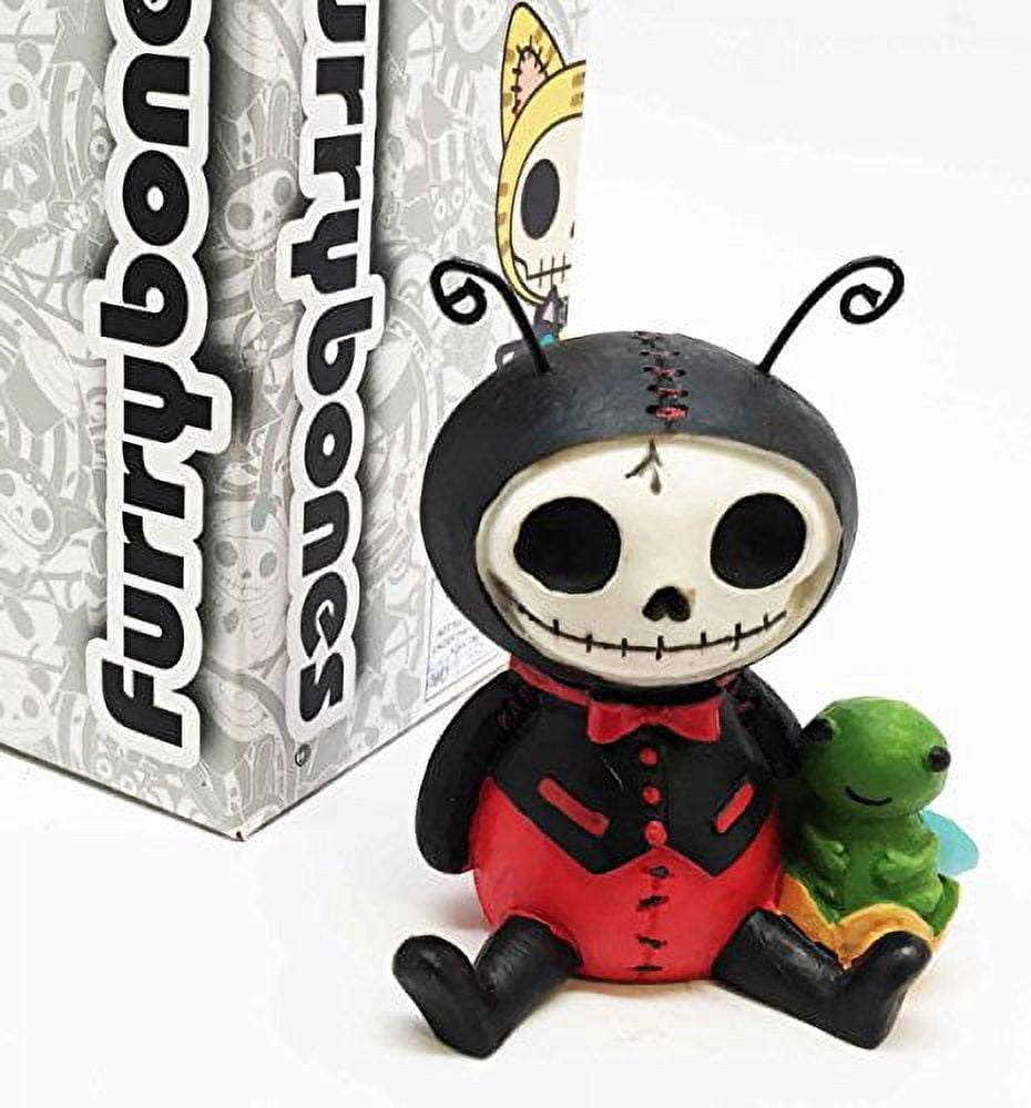 Furrybones Exclusive Tuxedo Ladybug Cricket Skeleton Monster Ornament ...