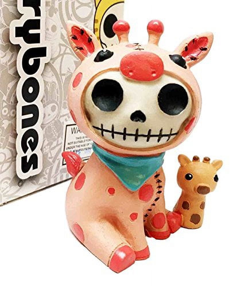 Furrybones Pink Polkadot Kirin Giraffe Cute Skeleton Monster Ornament ...