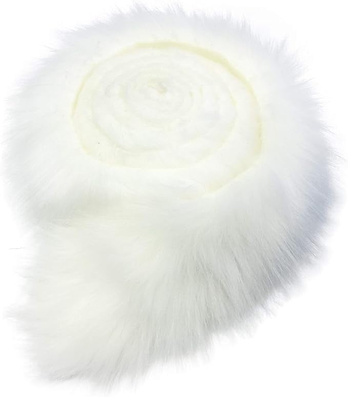 Furryvalley Faux Fur Trim Raccon Fox Fur Ribbon Craft Furry Stripe for ...