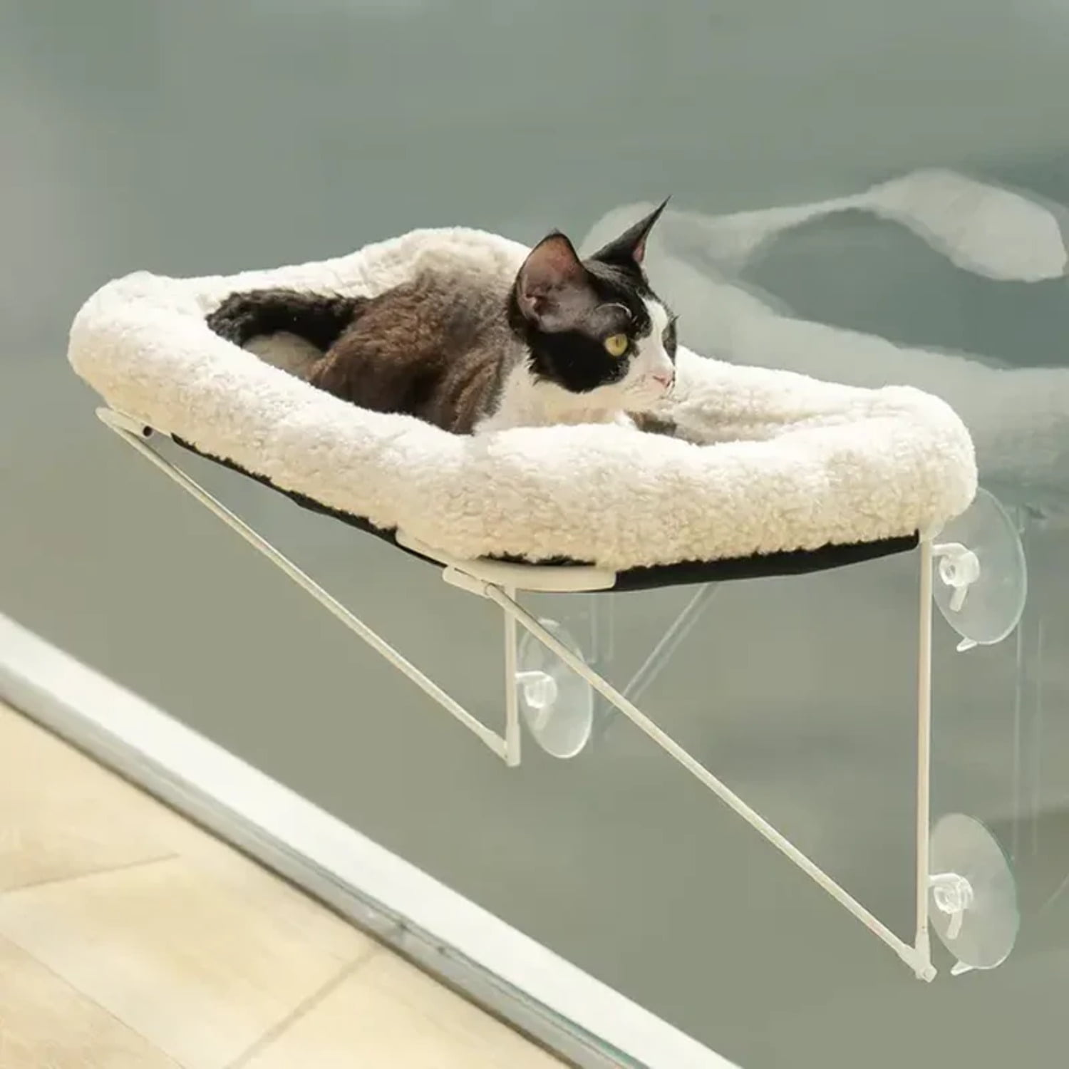 Furtastic™ Foldable Cat Window Perch Hammock Nap Bed - Walmart.com